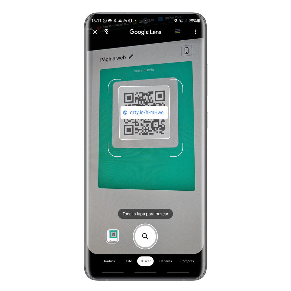 El lector de códigos QR ya lo tienes en tu móvil sin instalar nada: así ...