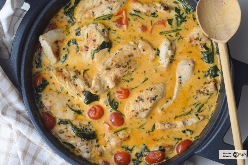 Pollo a la toscana: receta fácil, ideal para preparar si tienes ...