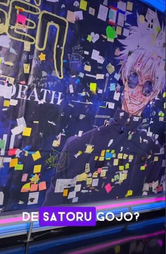 Jujutsu Kaisen: este es el altar de Satoru Gojo, construido en el metro ...