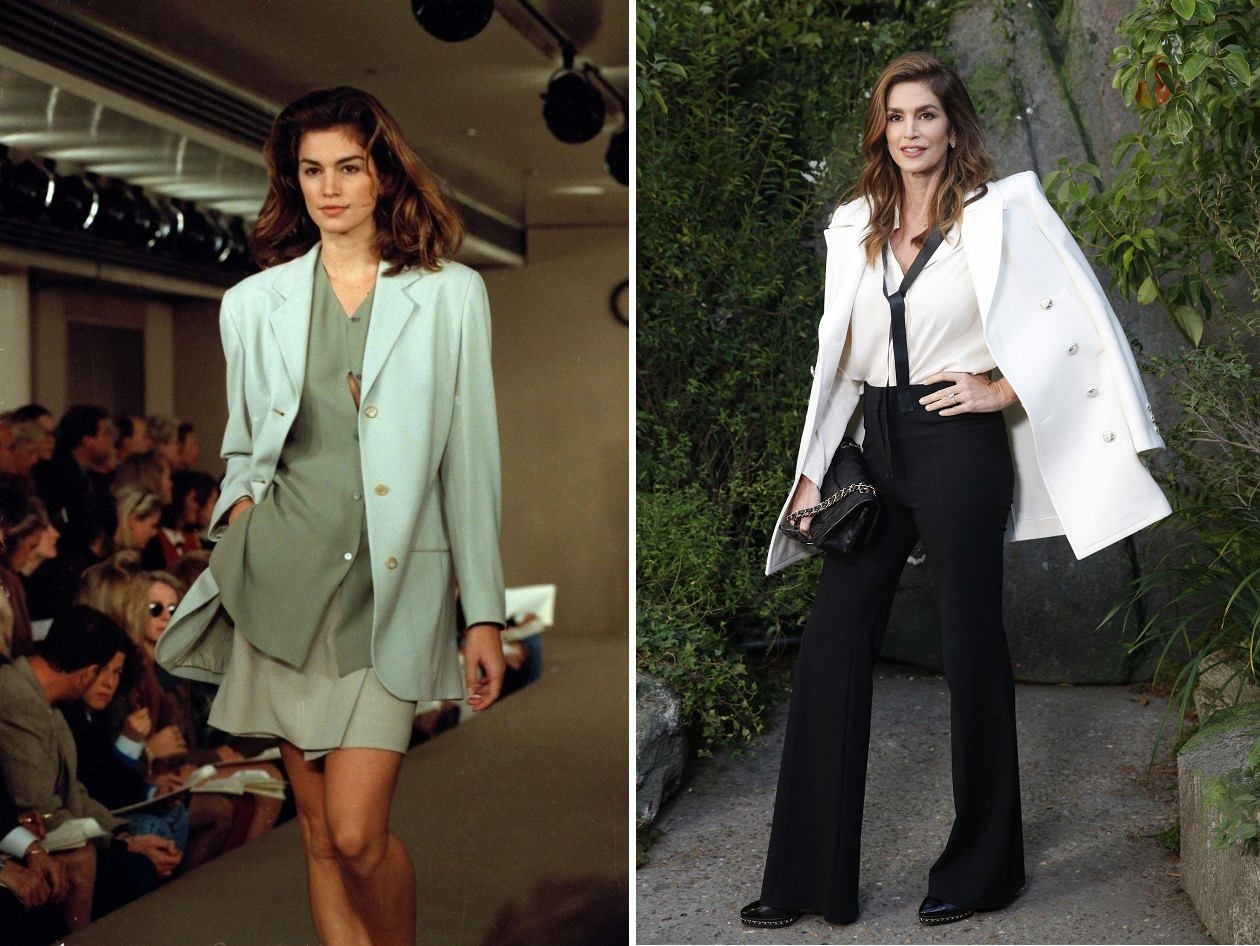 Las supermodelos de los 90 en 44 fotos de entonces y ahora