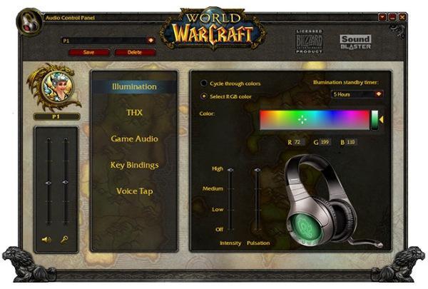 Auriculares Creative de World of Warcraft, para horda o allianza