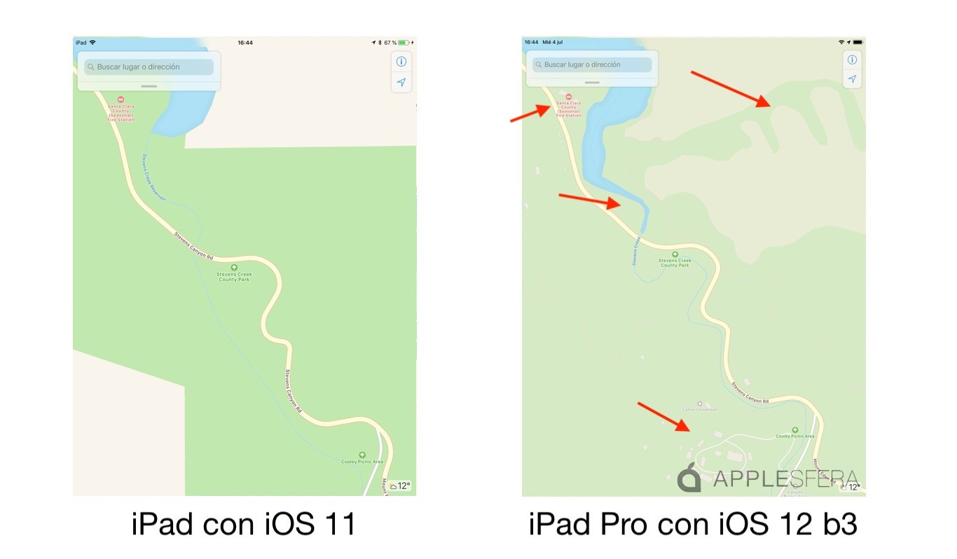 Así es Apple Maps 2.0 en iOS 12