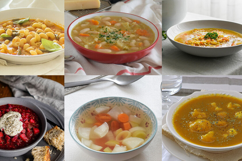 Las once mejores sopas con verduras de Directo al Paladar para llenar ...