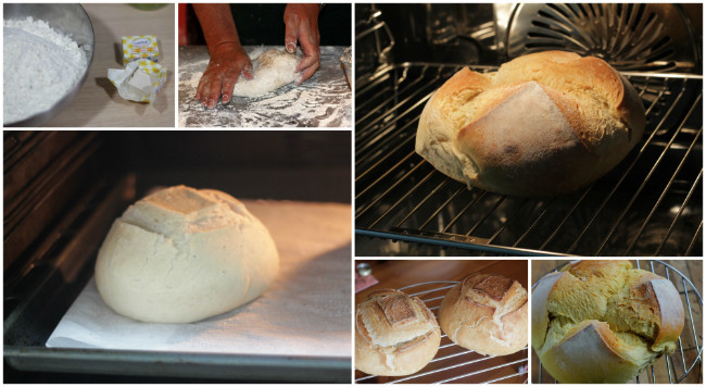 Hacer tu propio pan para desayunar. Lleva su tiempo, pero mira lo que ganas