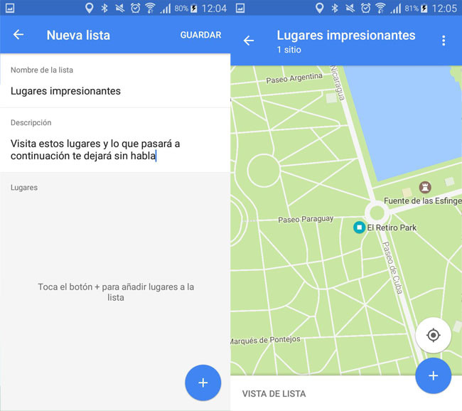 Las listas de lugares en Google Maps, más cerca de estar disponibles ...