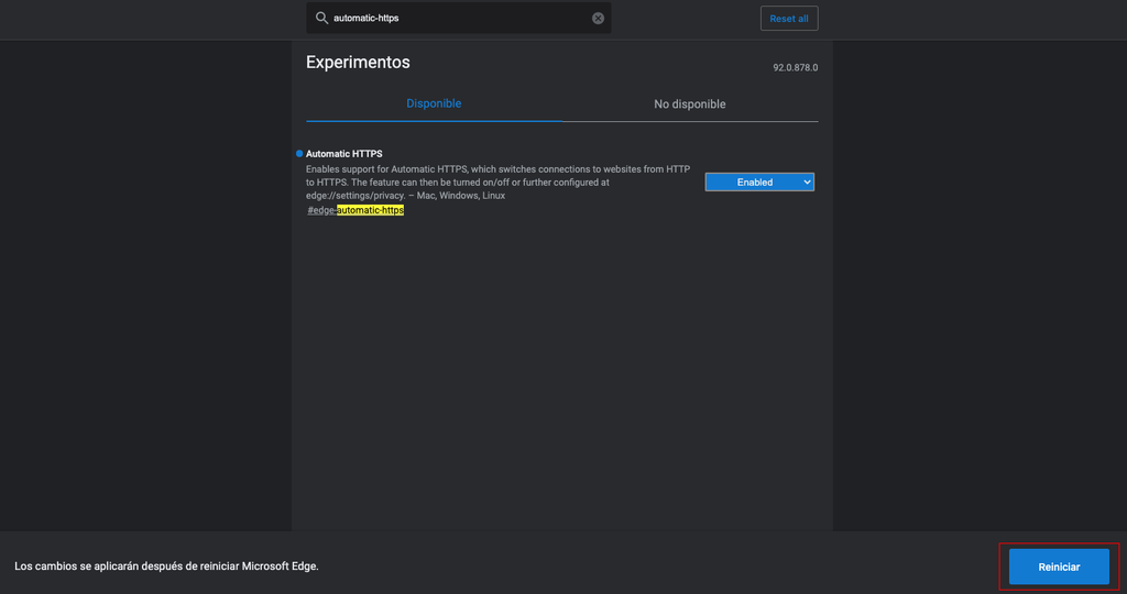 Cómo configurar Edge para que use, siempre que sea posible, el ...