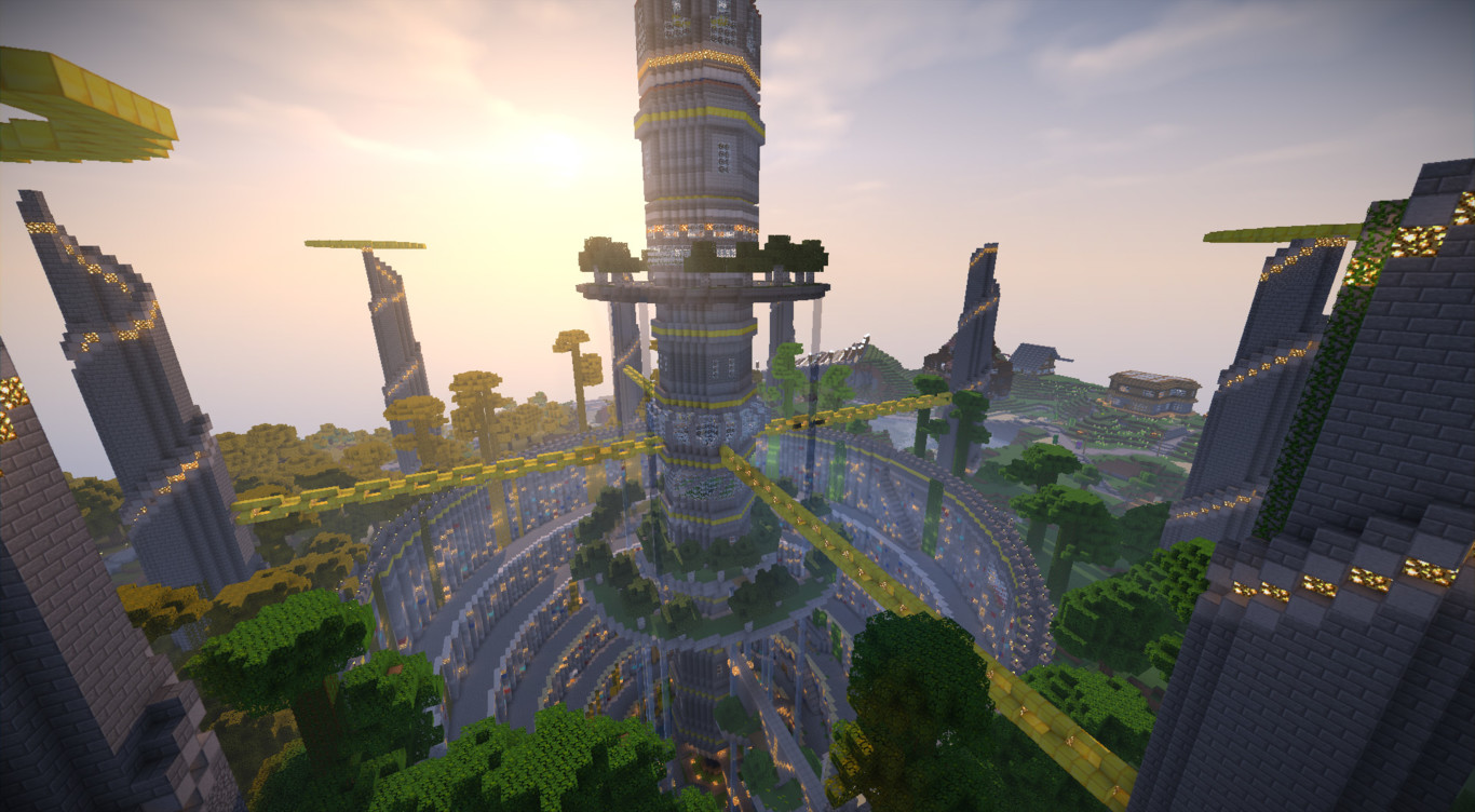 Así es The Shire, el servidor más espectacular de Minecraft