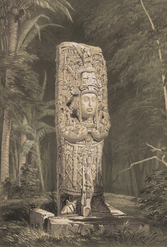 Cuando un explorador estadounidense quiso llevarse toda la ciudad maya ...