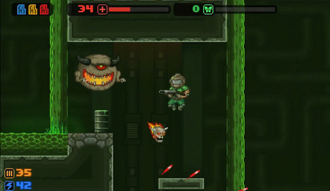 MiniDoom 2: descargar gratis este fan-made de Doom 2 de acción y plataformas en 2D