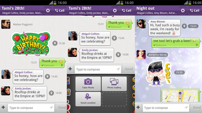 Viber para Android se actualiza con emoticonos, stickers y más ...
