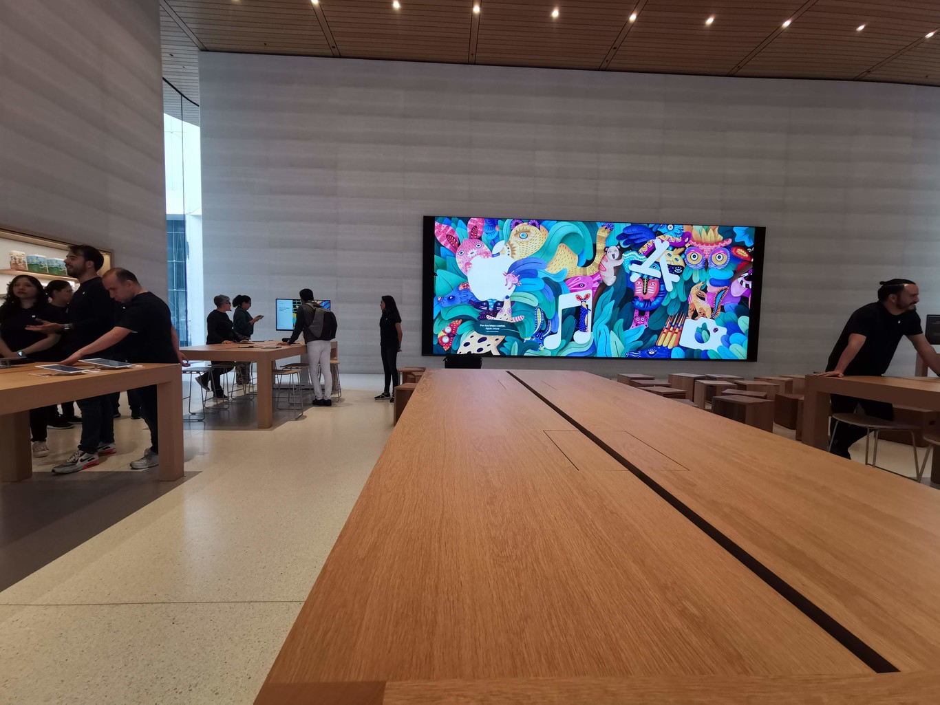 Conocimos la nueva Apple Store de Polanco en CDMX antes de su apertura ...
