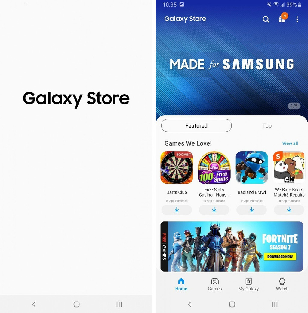 Galaxy Apps es ahora Galaxy Store, ya puedes descargar la renovada ...