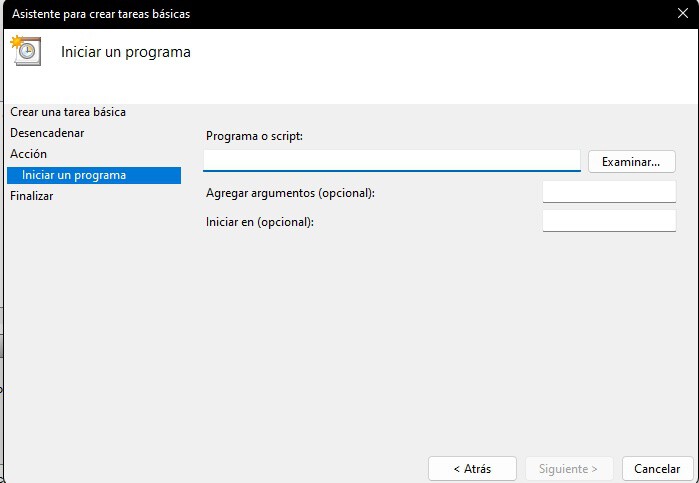 Cómo ejecutar un programa al iniciar Windows 11