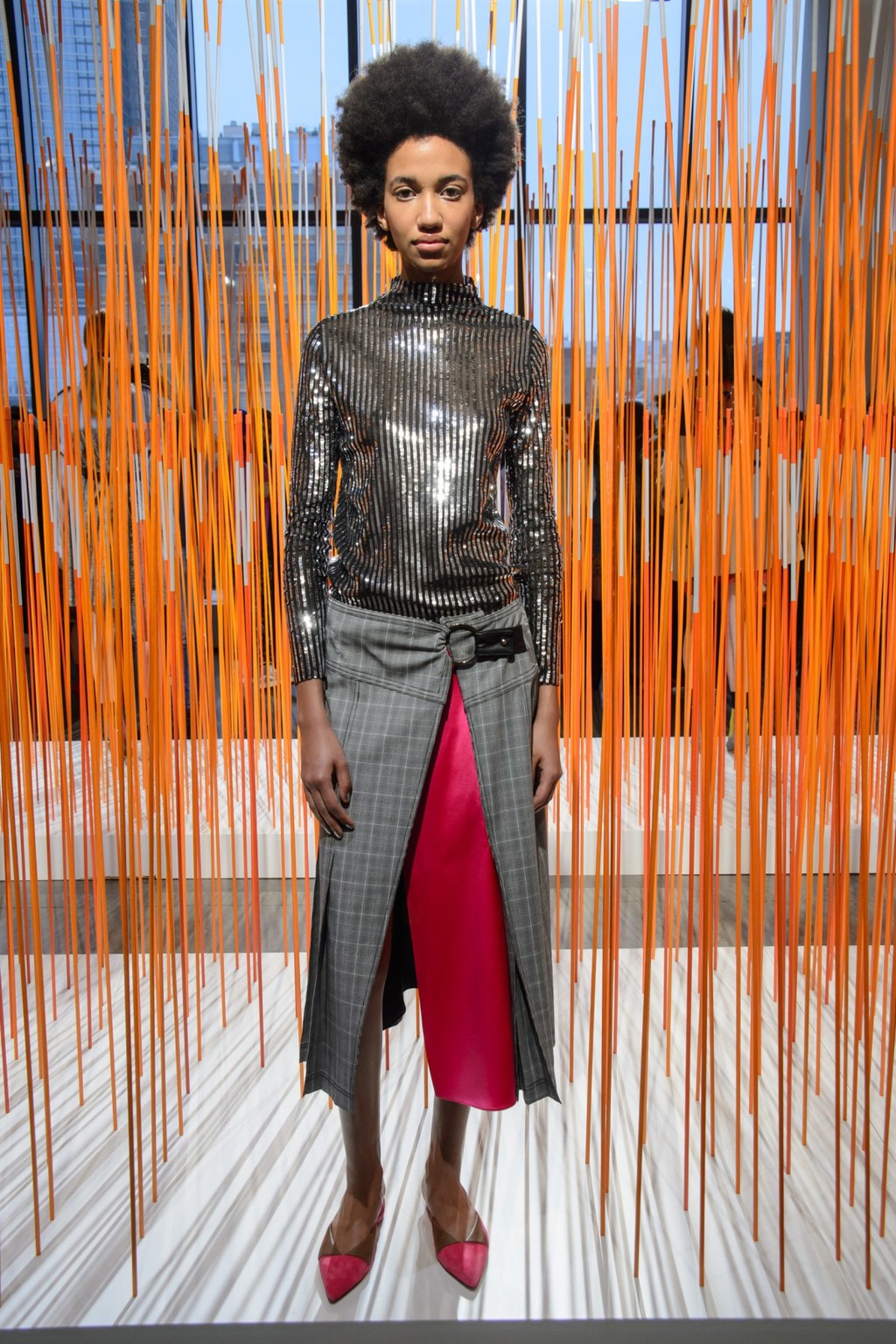 Estas modelos de raza negra lucen su melena afro en la NYFW: es la era ...