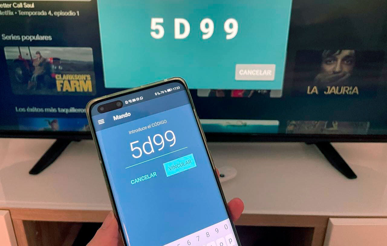 Cómo usar el móvil como mando a distancia de Android TV o Google TV