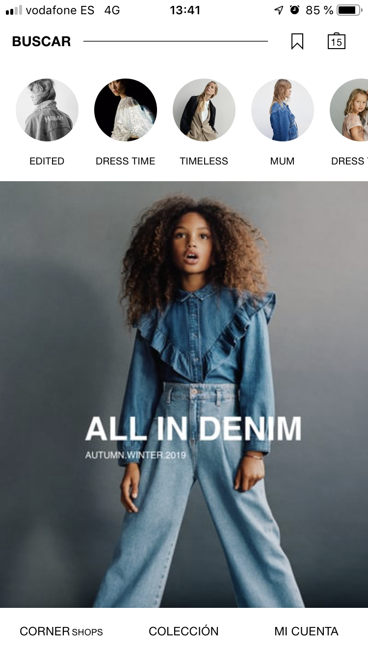 La app de Zara estrena funcionalidad: ahora basta una foto para buscar ...