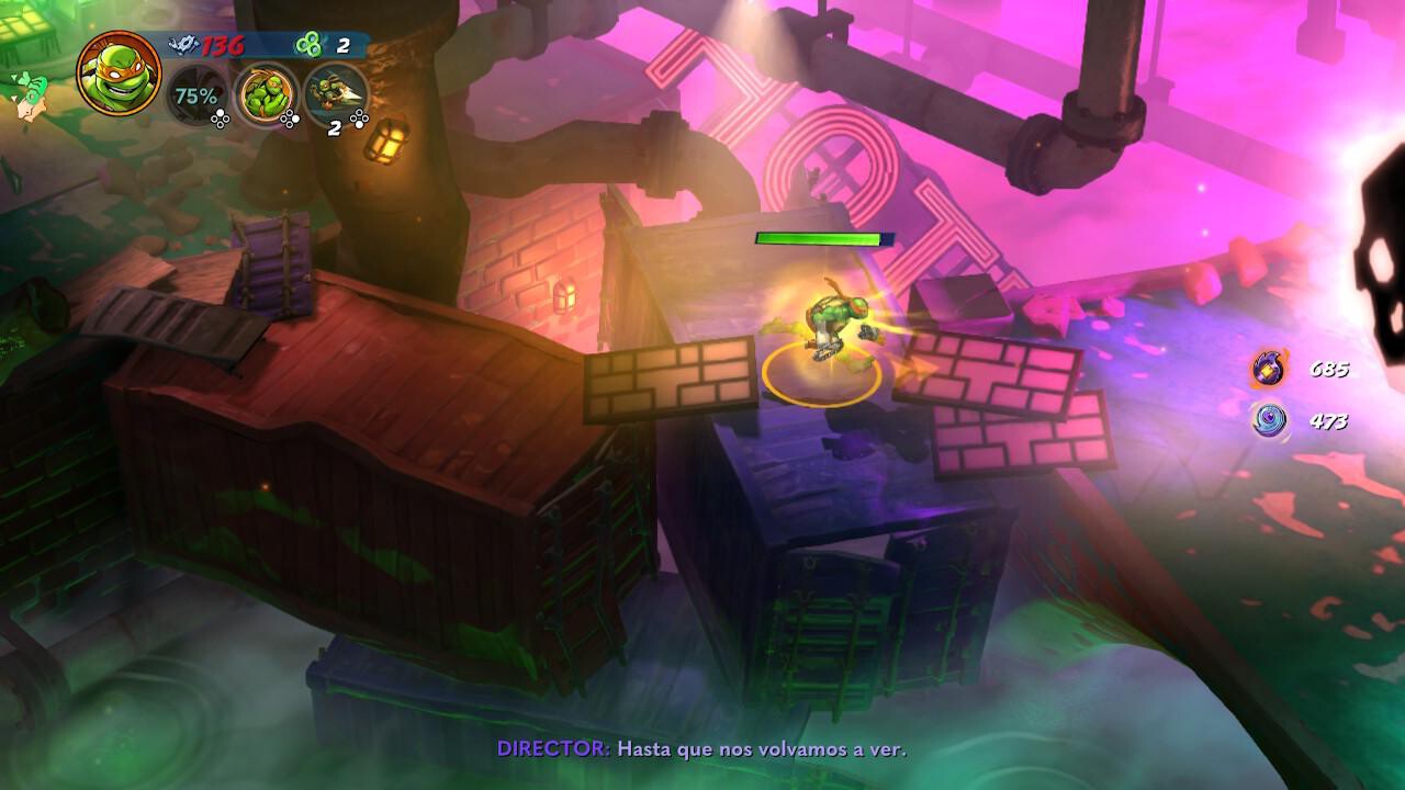 Las Tortugas Ninja: El destino de Splinter, análisis en Switch. Review ...