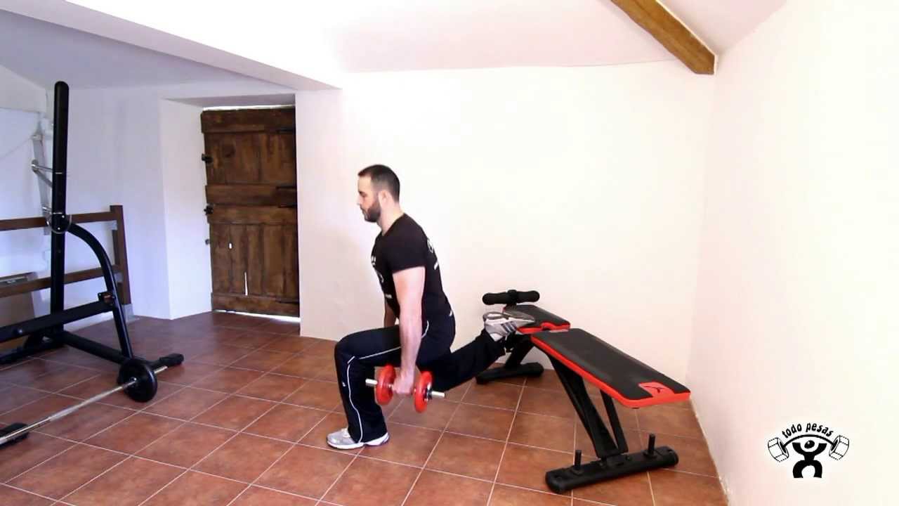 Musculación para corredores (XIV): sentadilla búlgara