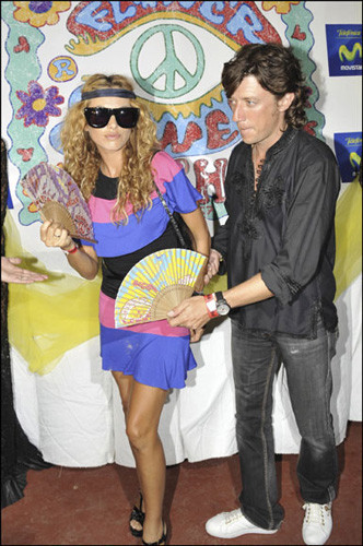 El estilo ibizenco de los famosos en la fiesta Flower Power