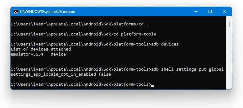 Cómo cambiar el idioma de cualquier app en Android 13
