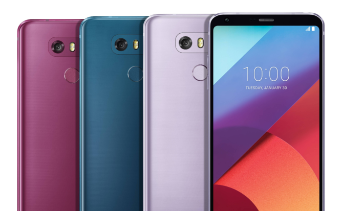 LG confirma tres nuevos colores para el LG G6 y dos para el LG Q6