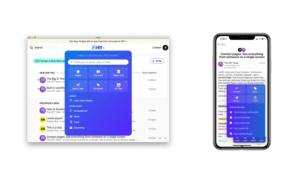 Así es HEY, el servicio de email más prometedor de todos (si estás ...