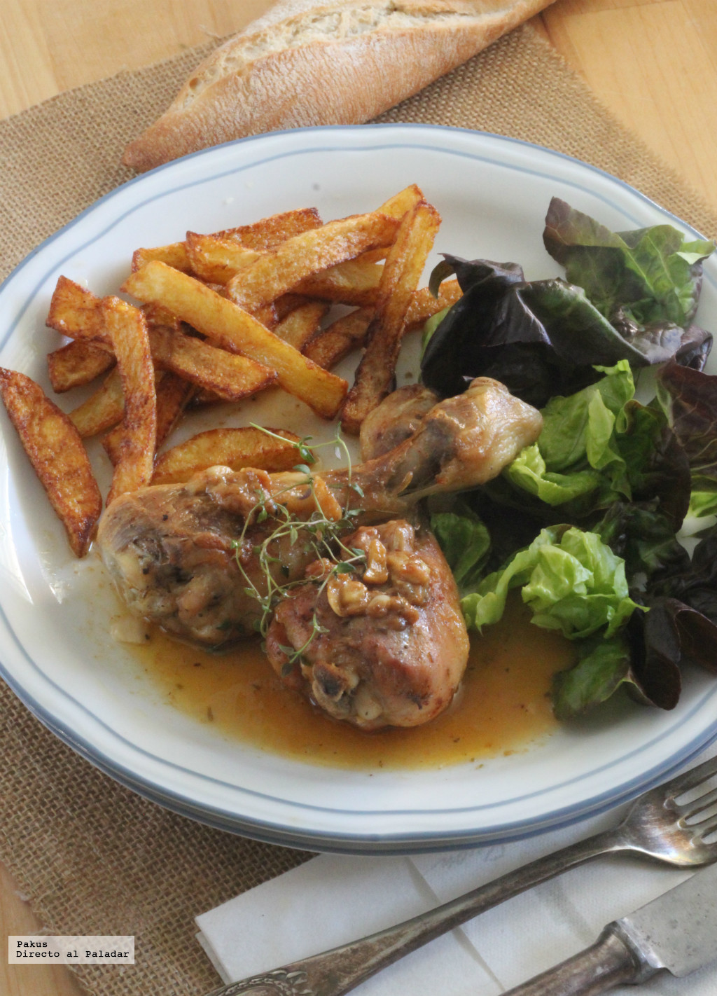 Las mejores recetas de muslos o jamoncitos de pollo al horno: fácil ...