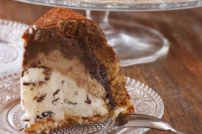 Zuccotto helado, receta de cocina fácil, sencilla y deliciosa