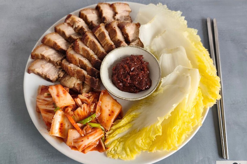 Bossam, receta fácil del exquisito wrap coreano de panceta