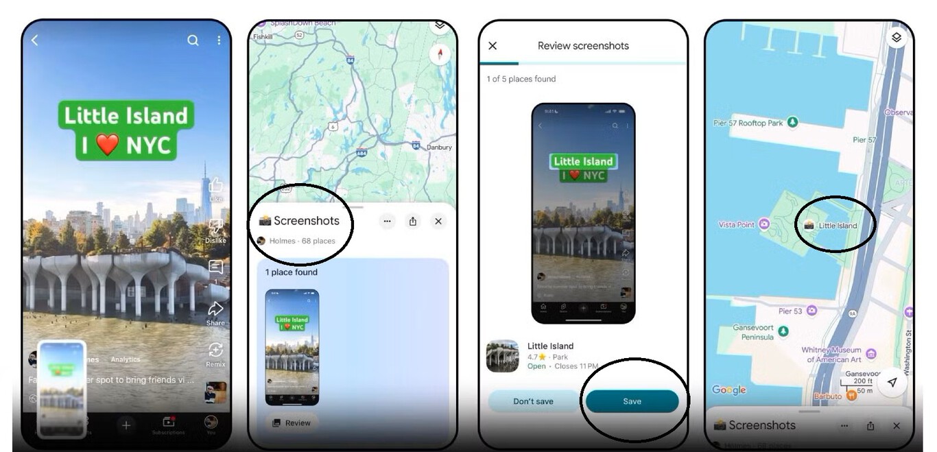 De turismo con Gemini: Google Maps escaneará tus capturas de pantalla ...
