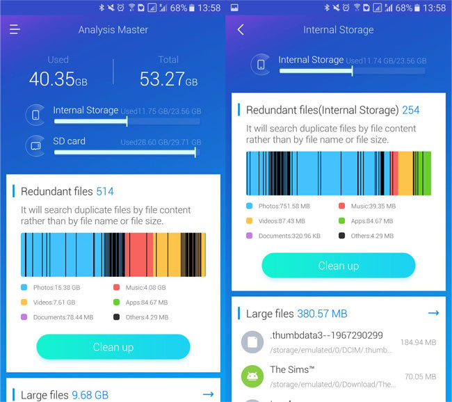 ES Disk Analysis, probamos esta nueva aplicación para liberar espacio ...