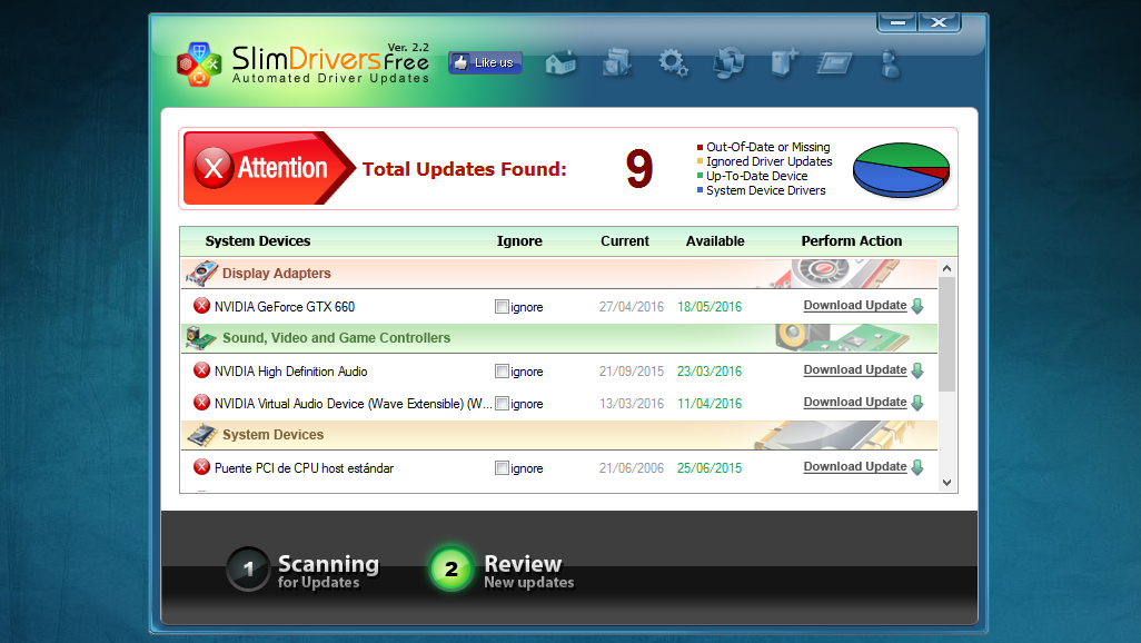 7 aplicaciones gratis para mantener actualizados tus drivers