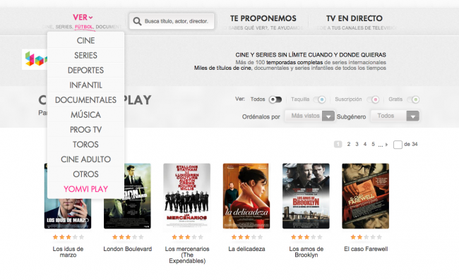 Yomvi Play, así es cómo Canal+ quiere tener el Netflix español