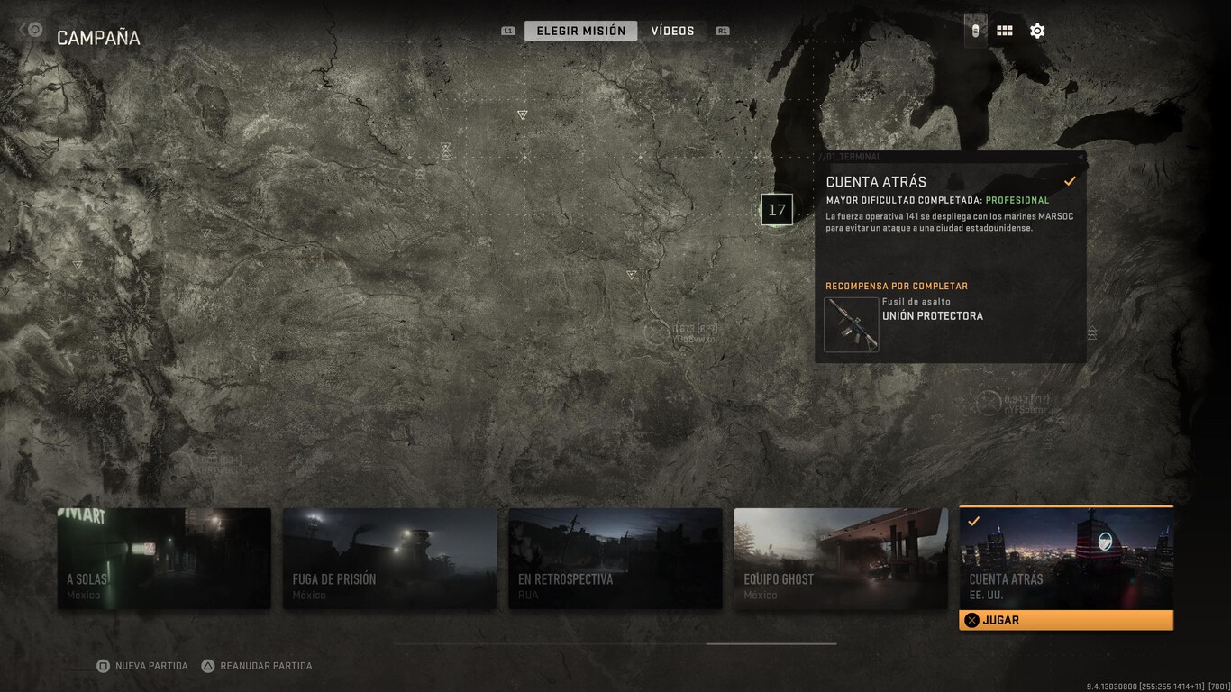 Recompensas de la campaña de Call of Duty Modern Warfare II: operadores ...