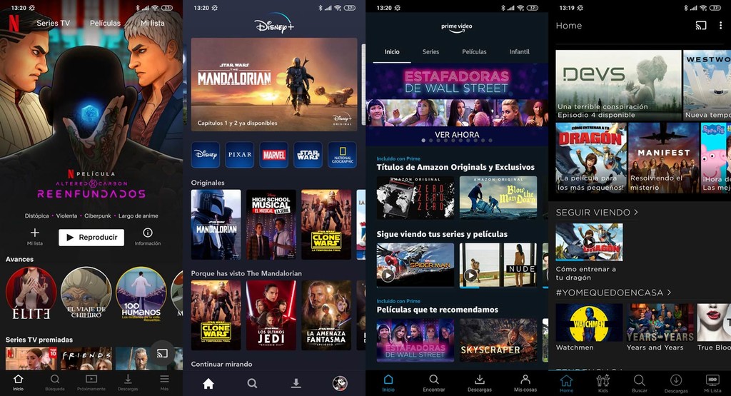 Disney Plus Vs Netflix Vs Amazon Prime Video Vs HBO: ¿cuál tiene la ...