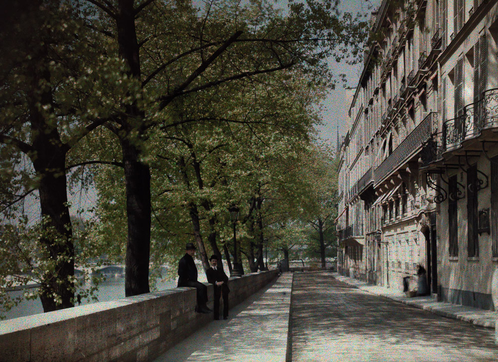 París, 1923: fotos a todo color de la ciudad de las luces durante los ...