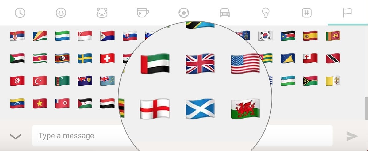 Los emojis de banderas regionales pueden ser el próximo #PaellaGate