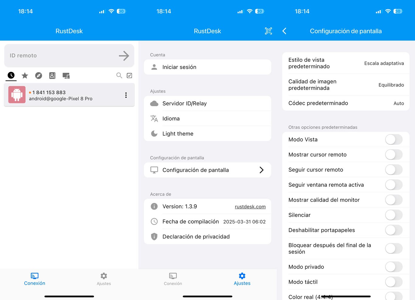 No pagaría por una app de escritorio remoto, por eso Rustdesk me parece tan buena: ofrece gratis ...