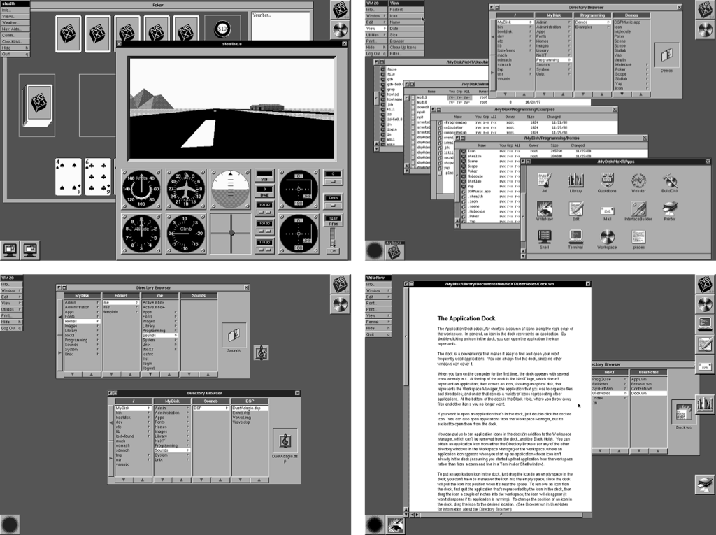 Así era NeXTSTEP, el sistema operativo de la otra “Apple” de Steve Jobs ...