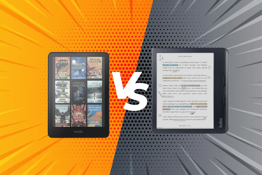 Kindle Colorsoft Vs Kobo Libra Colour. Qué eReader con pantalla a color ...