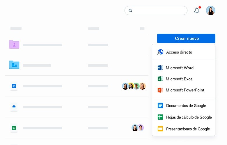 Dropbox: ya puedes descargar la nueva app y crear documentos de Google ...