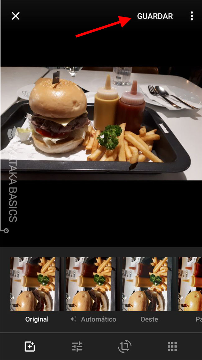 Cómo rotar una imagen en el móvil