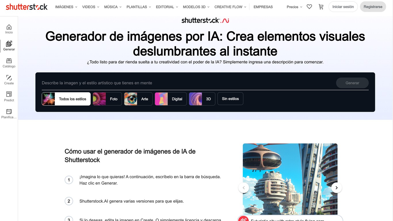 19 páginas y servicios para crear imágenes desde cero utilizando ...