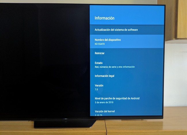 Sony AF8 OLED, análisis: review con características, precio y ...
