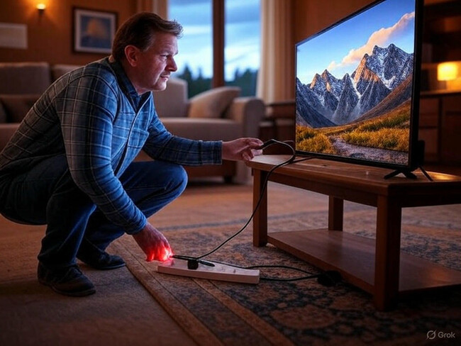 Apagar una Smart TV desde una regleta nunca es bueno, y en una OLED es ...