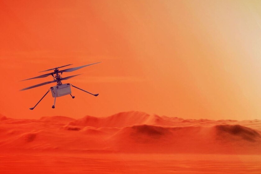 El vuelo de Ingenuity ya puede verse en 3D: la NASA publicó este clip ...