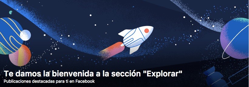 Ya puedes probar la 'sección Explorar' en la versión web de Facebook