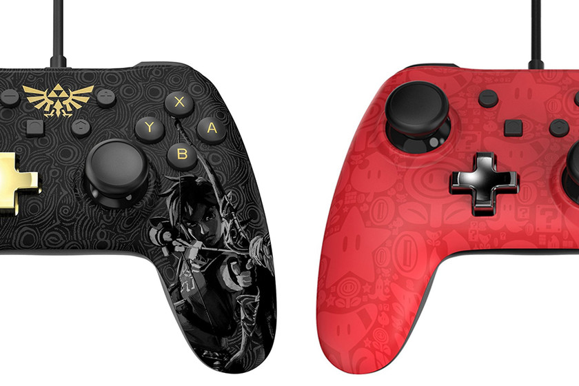 Switch recibirá dos nuevos mandos clásicos inspirados en Mario y Zelda