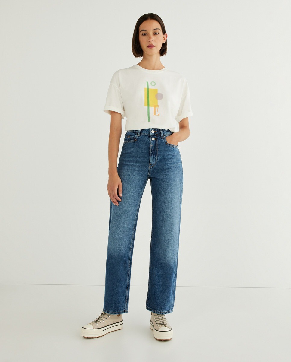 La compra más sensata para cerrar septiembre son estos vaqueros rectos ...