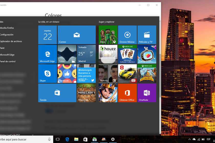 ¿No te gustan las transparencias en Windows 10 Creators Update? Así puedes desactivarlas